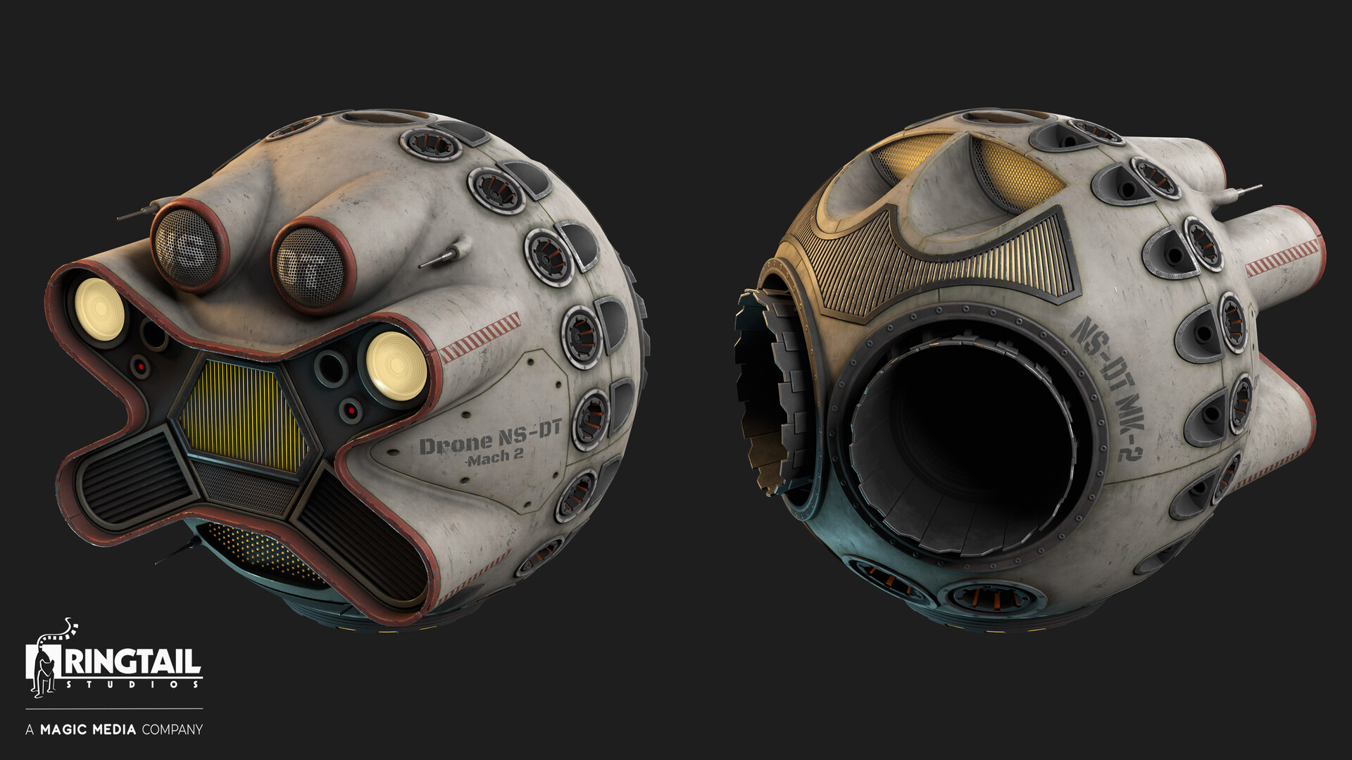 ArtStation - Drone NS-DT Mach 2