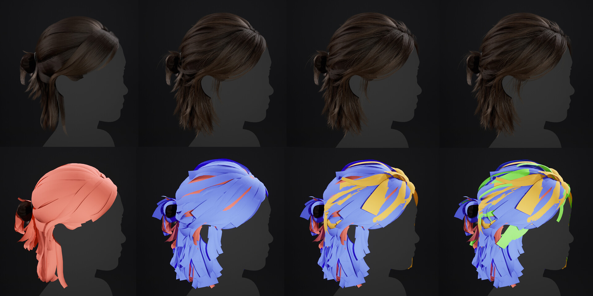 Valeria Zagami - Bun haircut - (TLOU2 Ellie fanart)