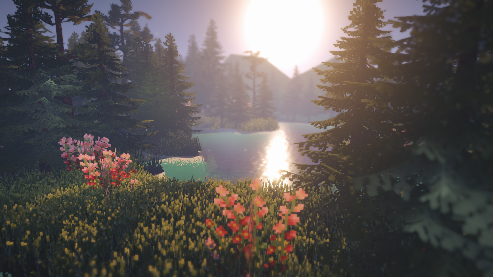 ArtStation - 3D Pixel Forest