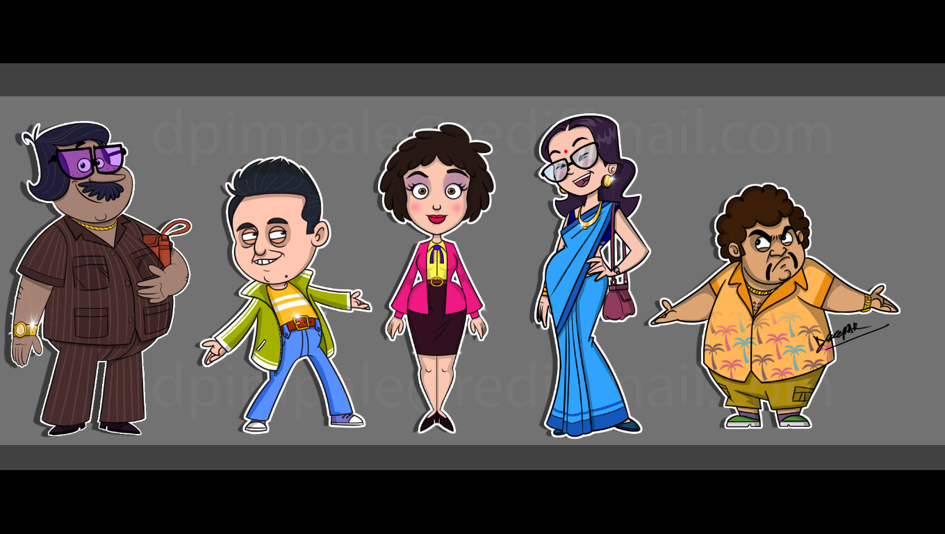 ArtStation - various _character design style