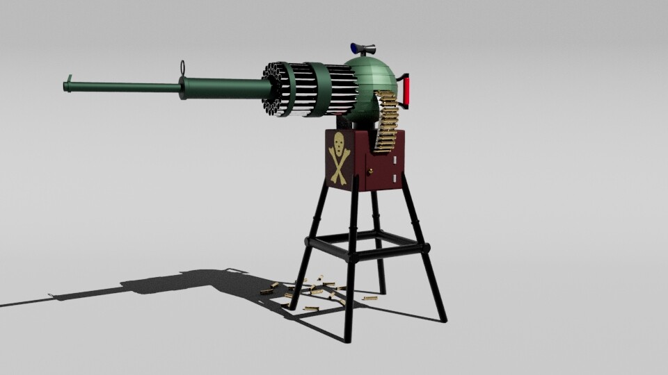 ArtStation - Machine Gun
