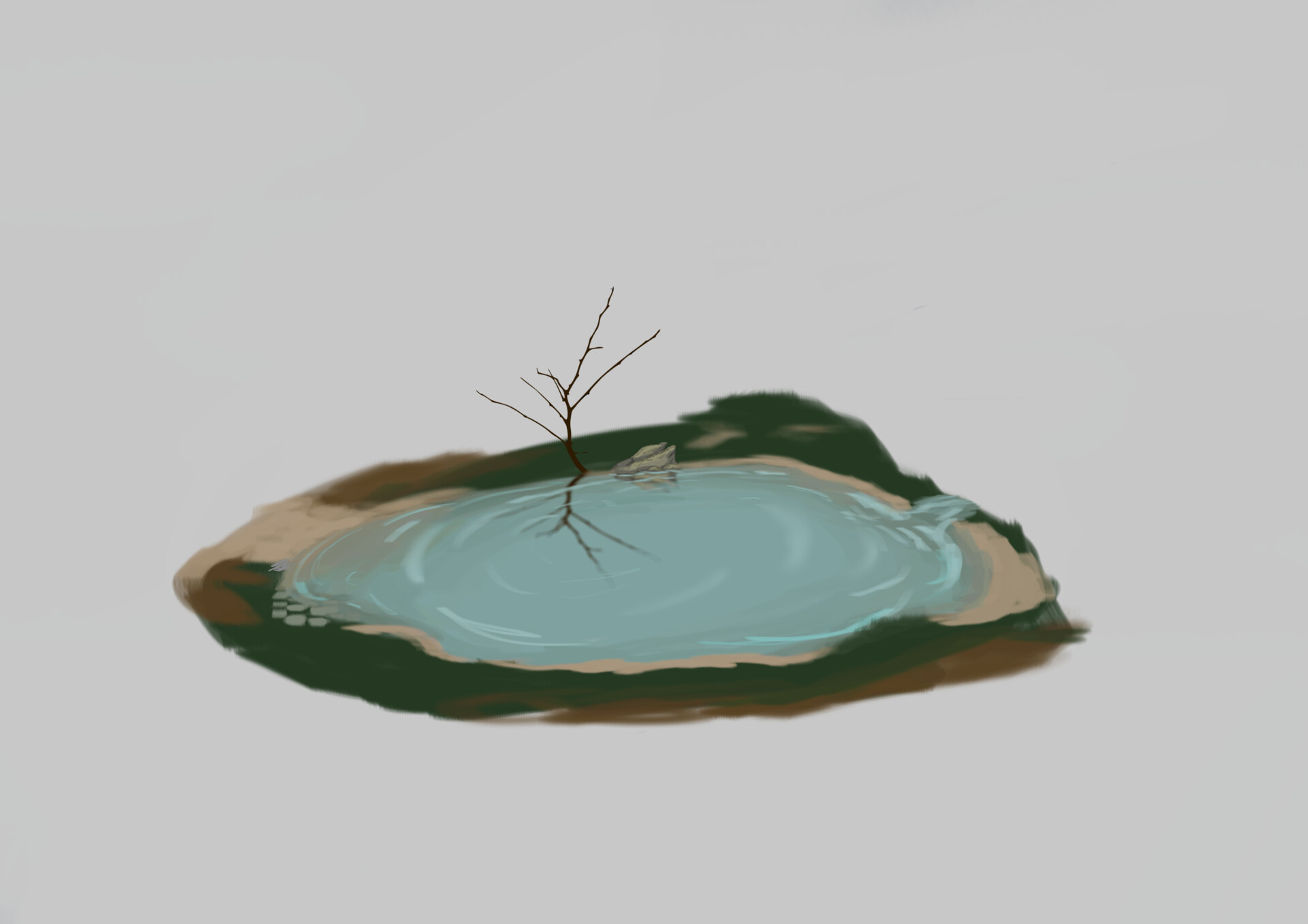 ArtStation - Pool of water