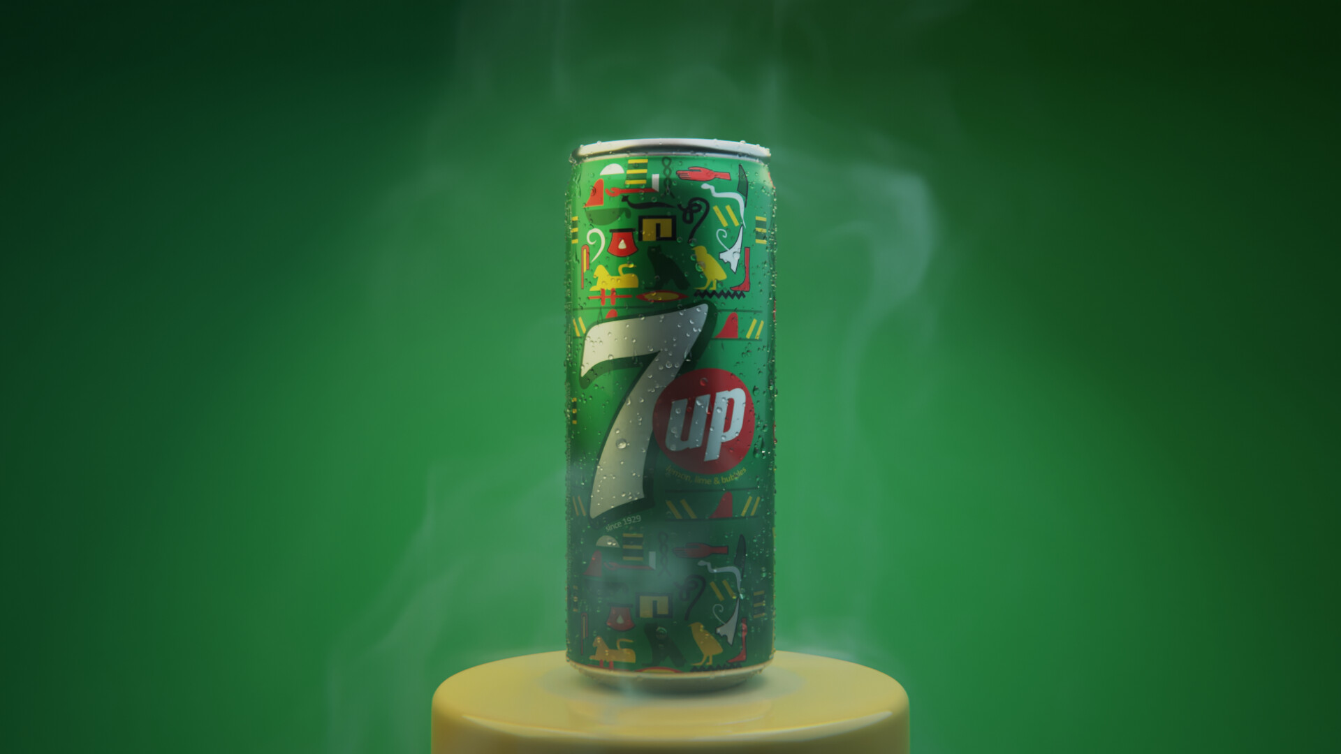 ArtStation - 7up Tin with product animation