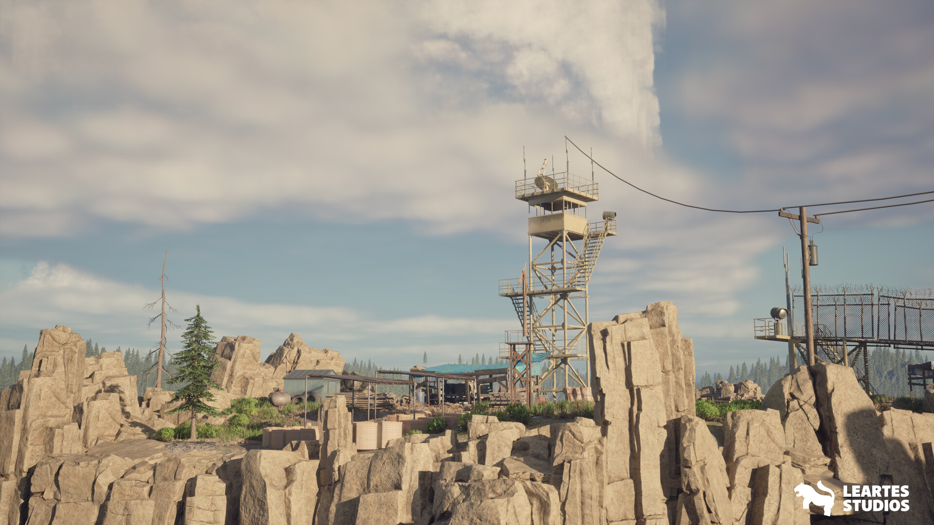 Leartes Studios - Fire Watch Tower Environment