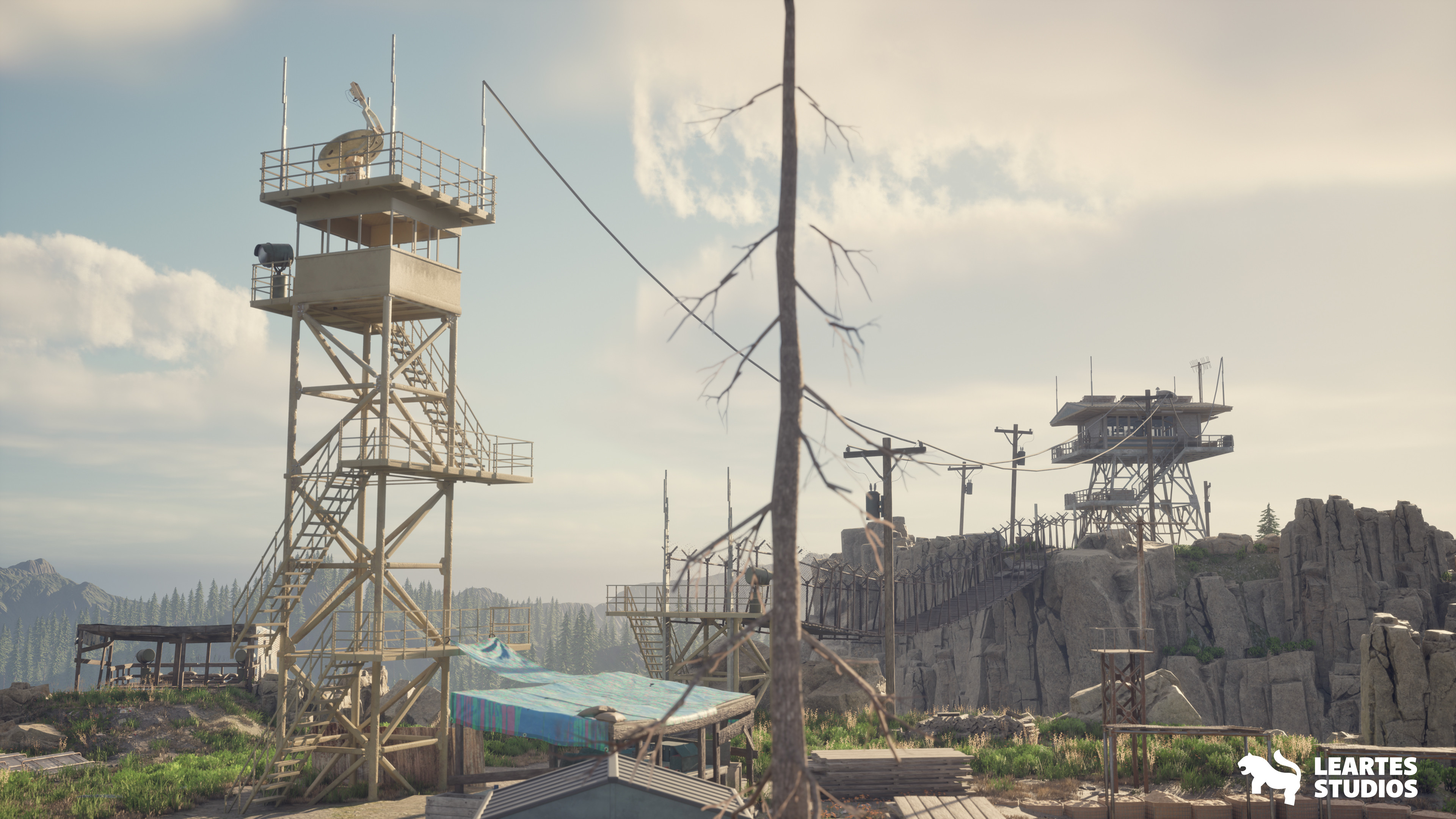 Leartes Studios - Fire Watch Tower Environment