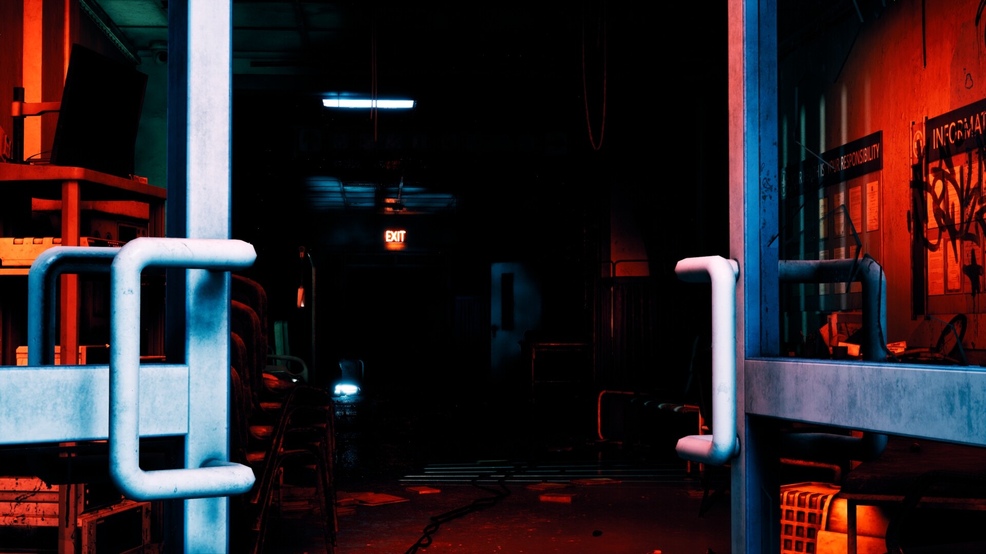 ArtStation - Lighting: Interior example - Academic Study