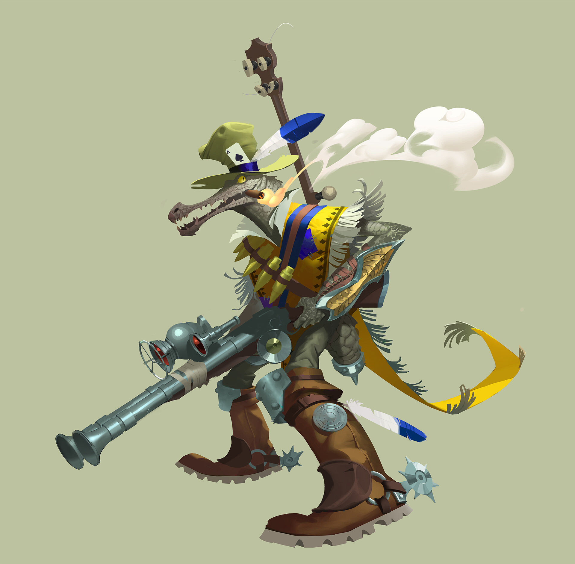 ArtStation - Gator Bill