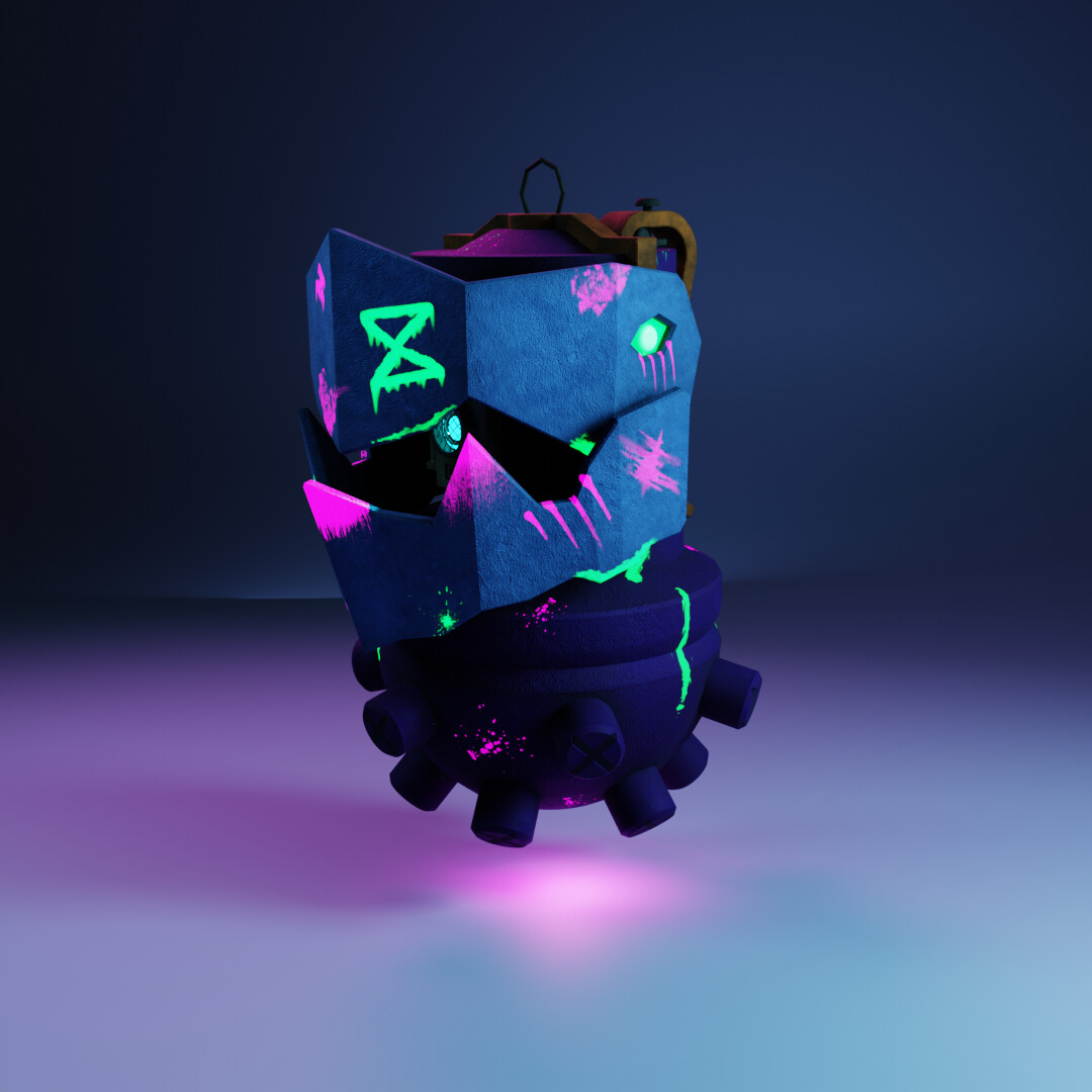 ArtStation - Jinx Grenade