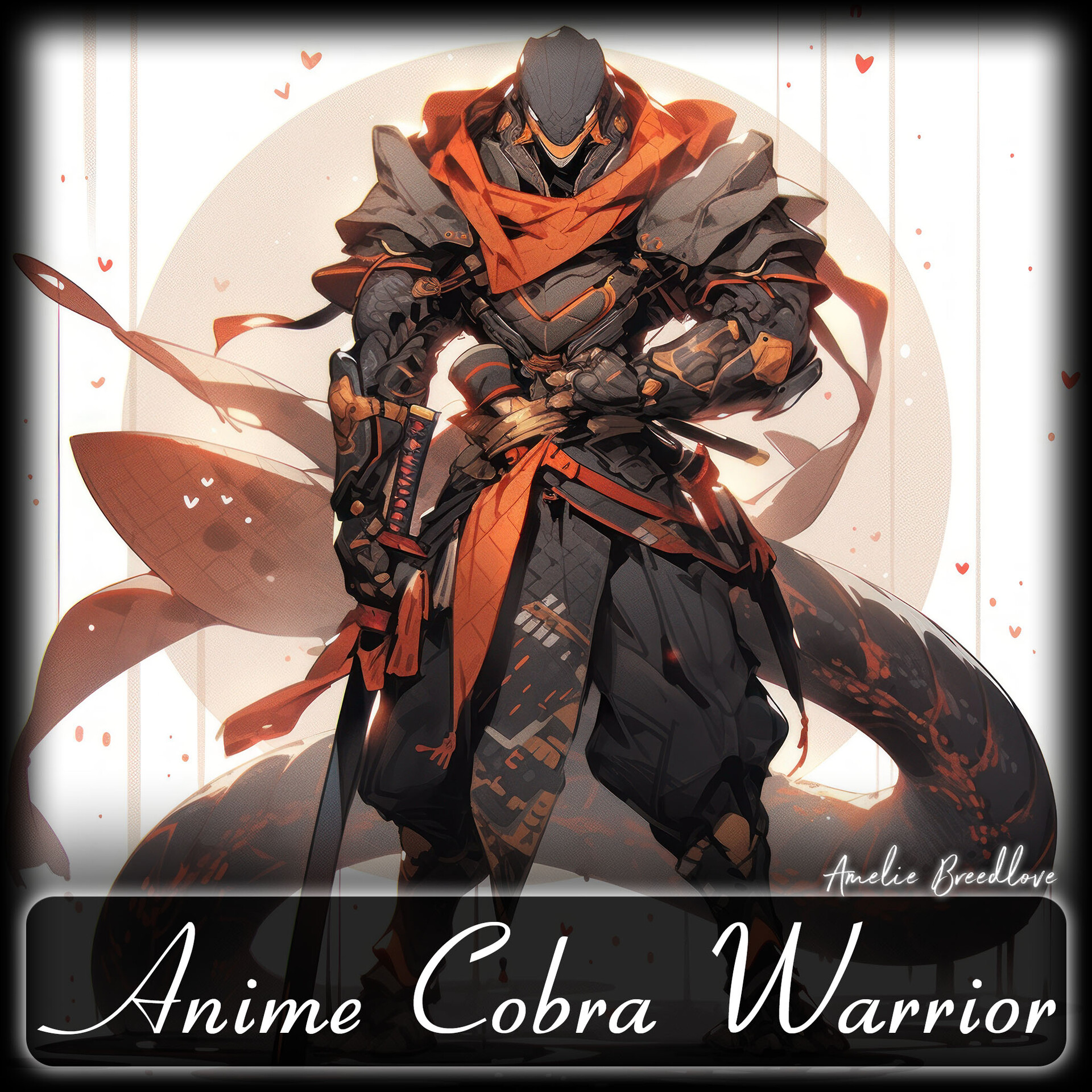 ArtStation - 230 Anime Cobra Warrior (Full Body) Reference Pack | 4K | v.19