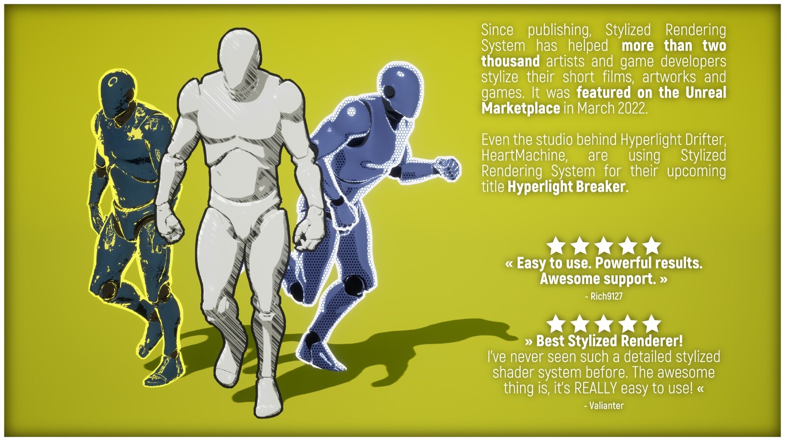 Julian Weiß - Stylized Rendering System - Cel-Shader for Unreal Engine