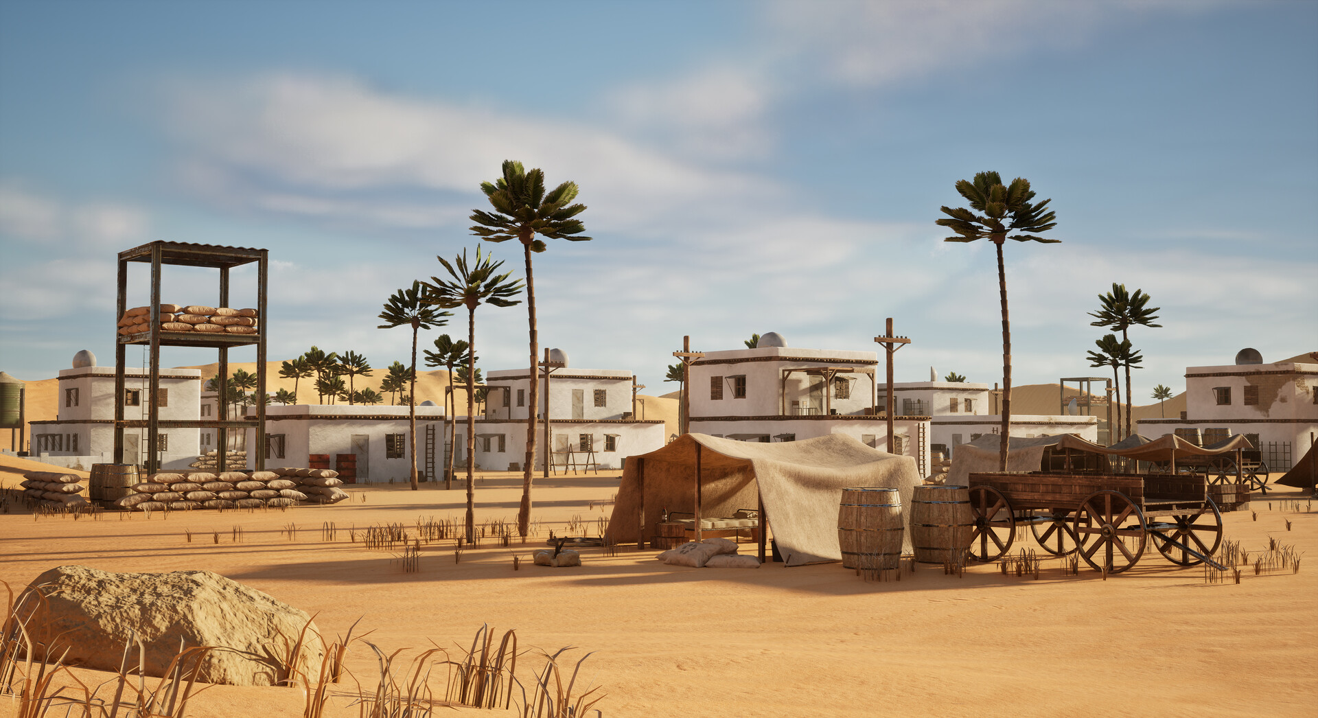 ArtStation - Modular Desert Town