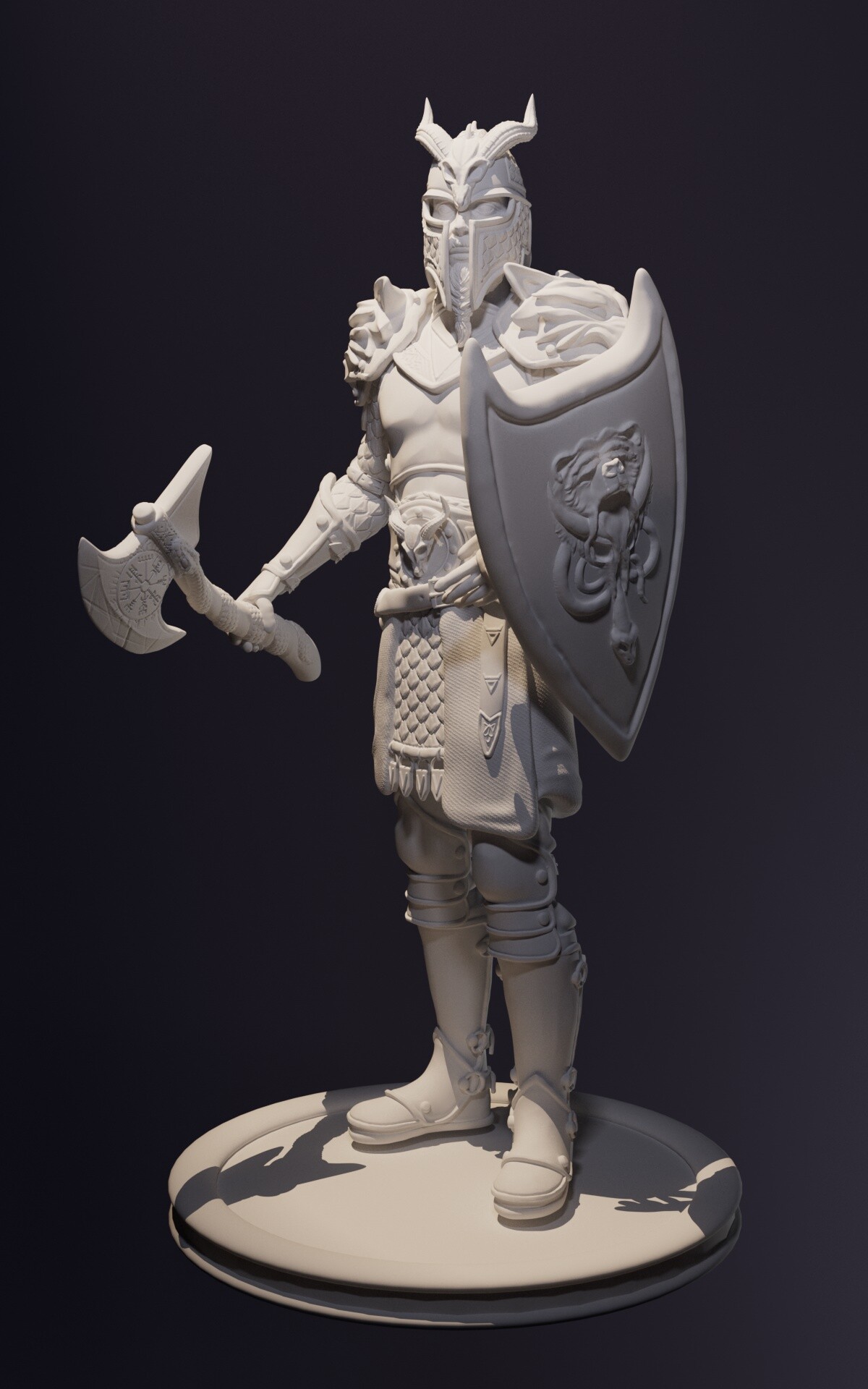 ArtStation - Paladin of Slavic god Veles