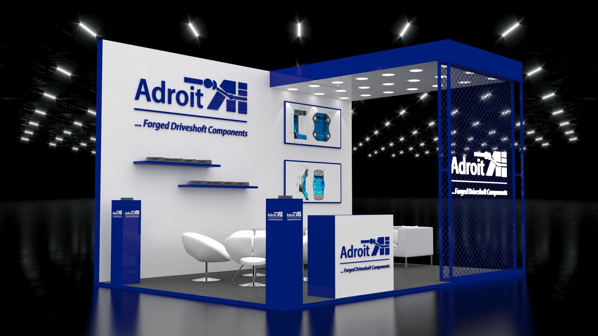 ArtStation - Adroit Exhibition Stall Design