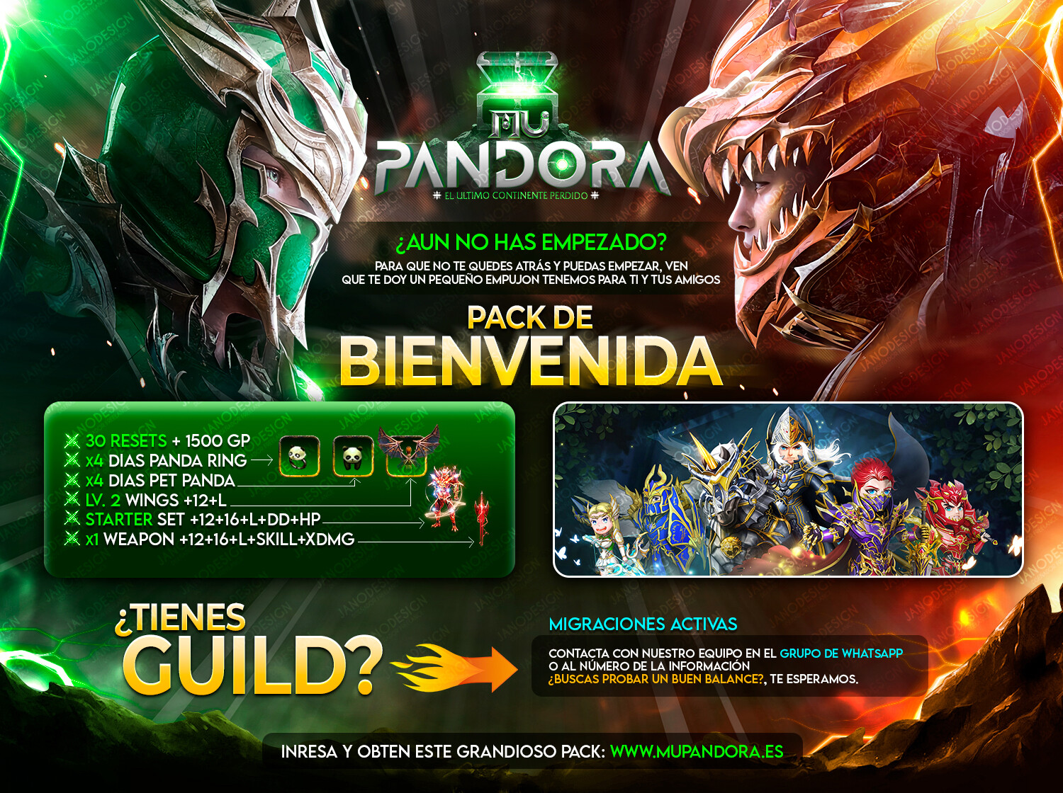 ArtStation - Banner Design - MU ONLINE