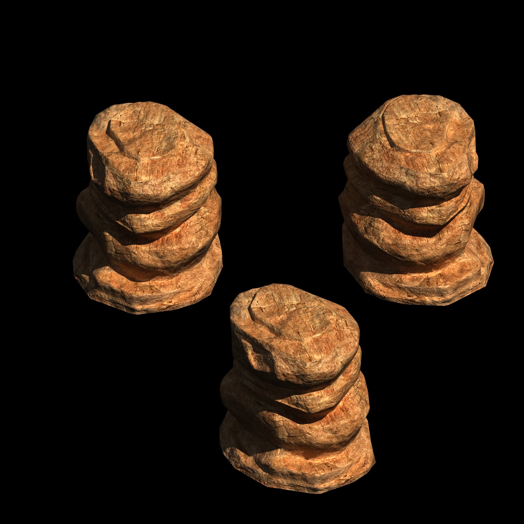 zhanfeng - Desert - Mountain - Wind Stone 07