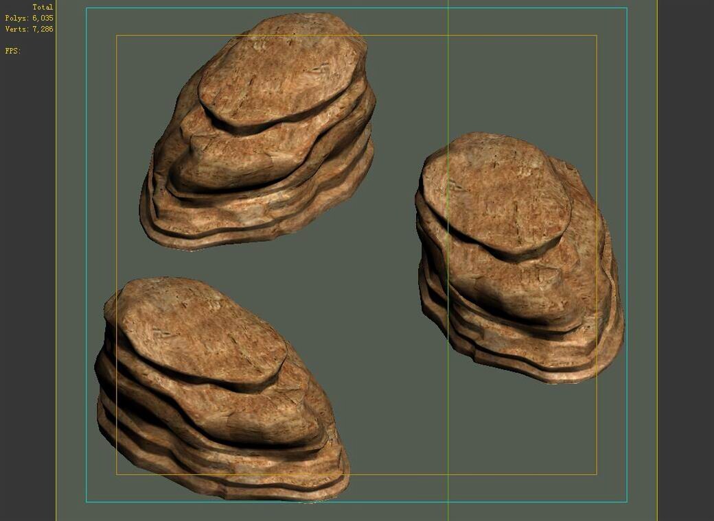 zhanfeng - Desert - Mountain - Wind Stone 08