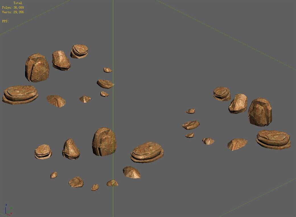 zhanfeng - Desert - Mountain - Wind Stone 13