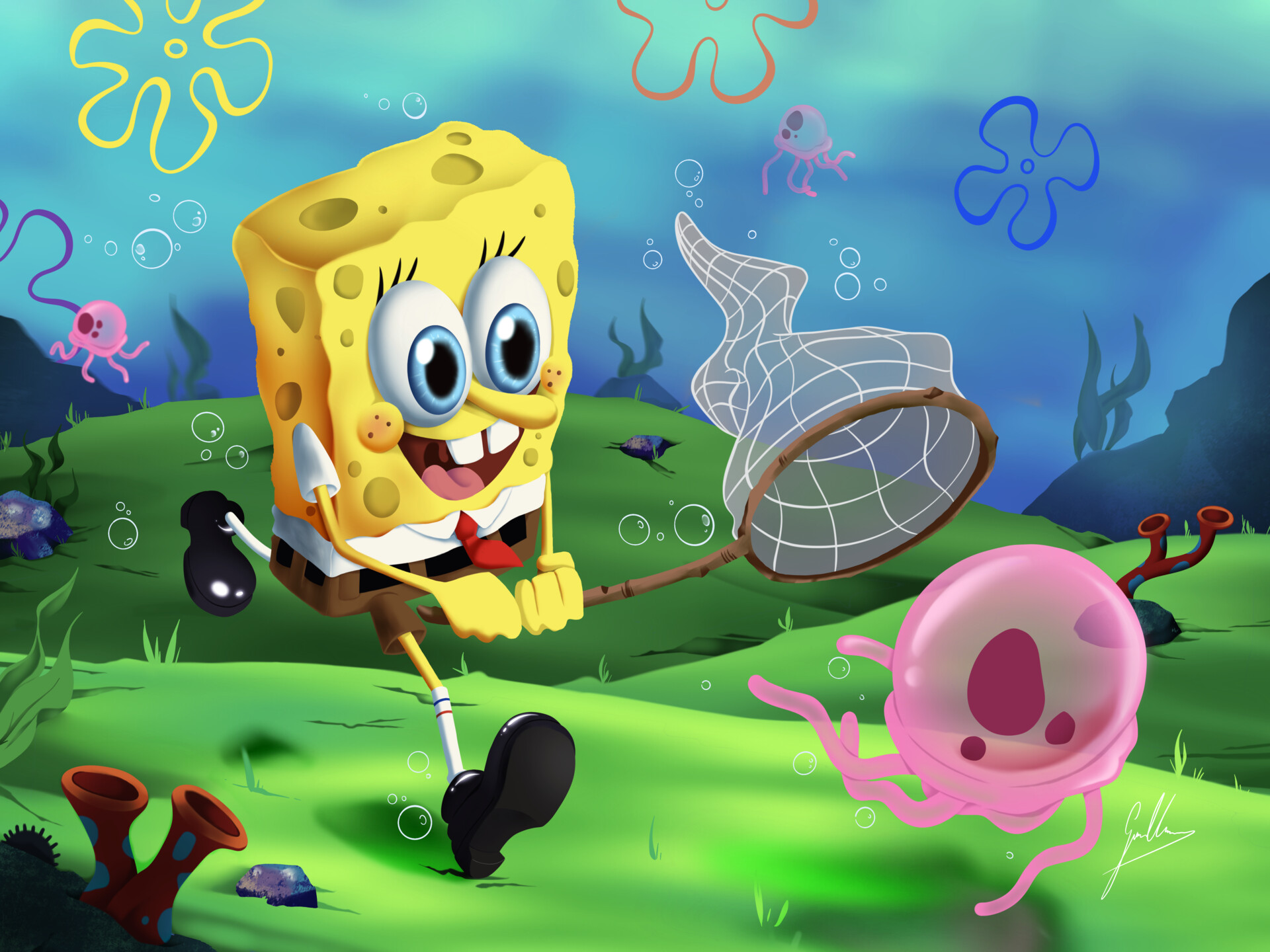 ArtStation - Sponge Bob - Fanart