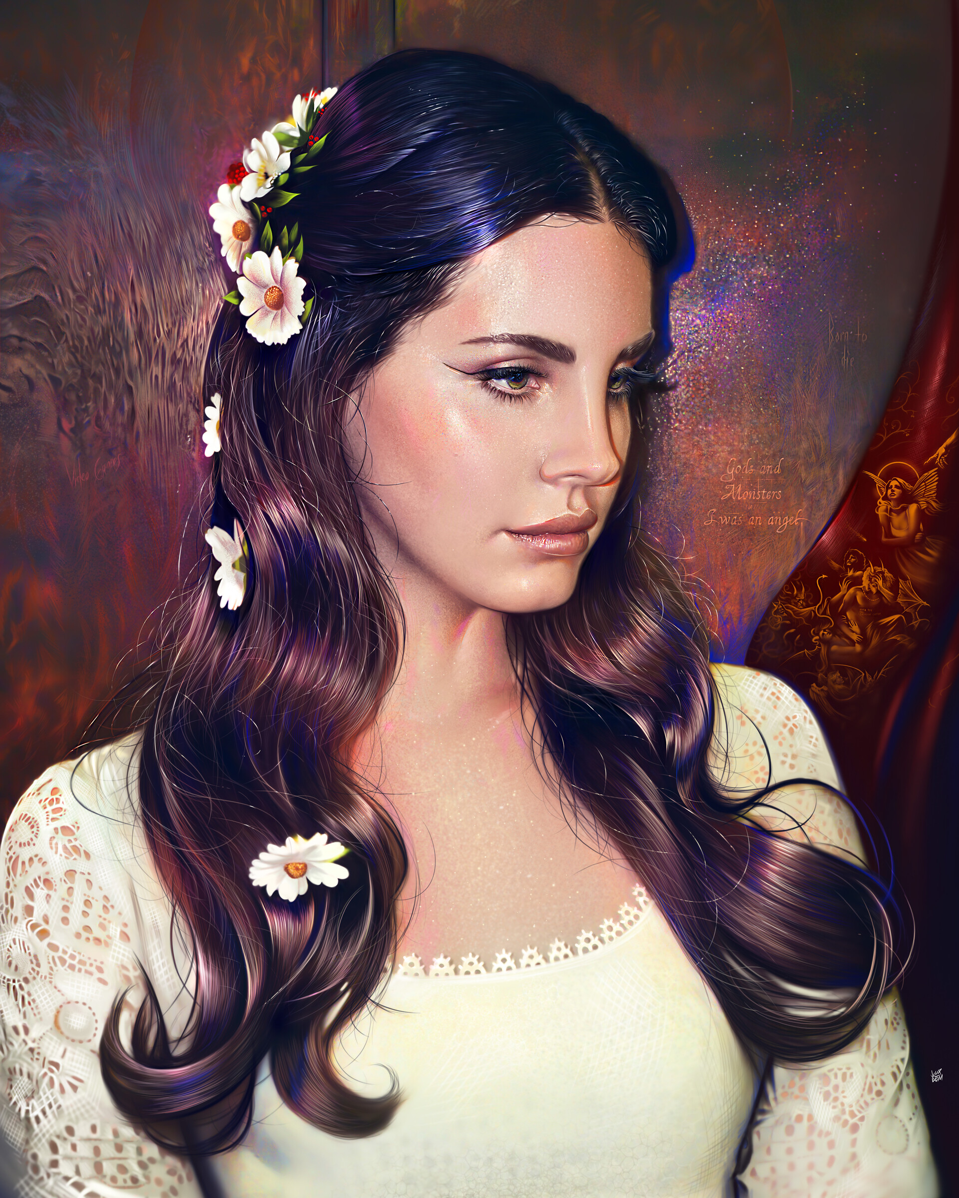 ArtStation - Lana Del Rey
