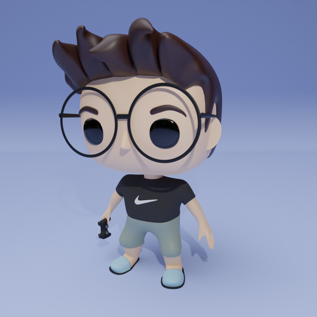 ArtStation - Character Funko Pop Style