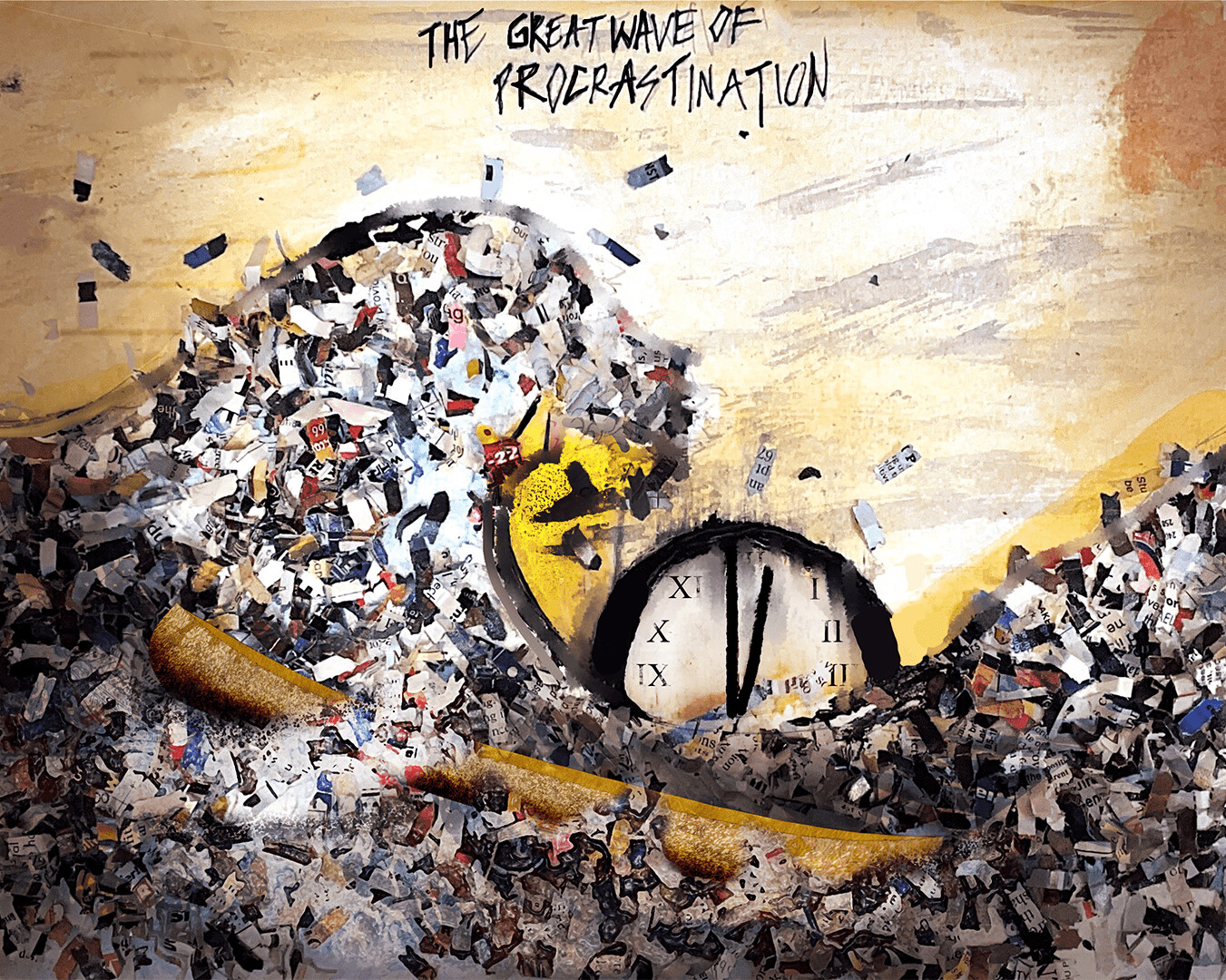 ArtStation - The great wave of procrastination