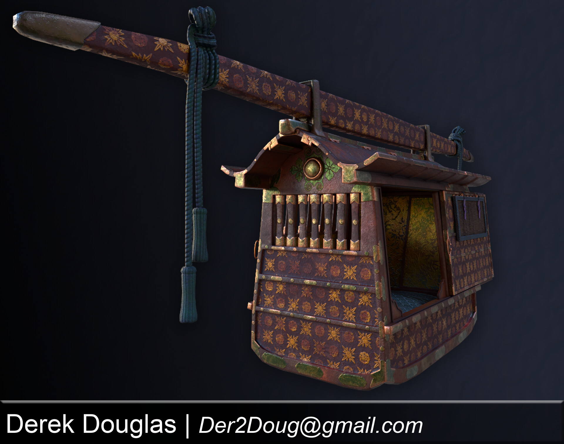 ArtStation - Japanese Palanquin