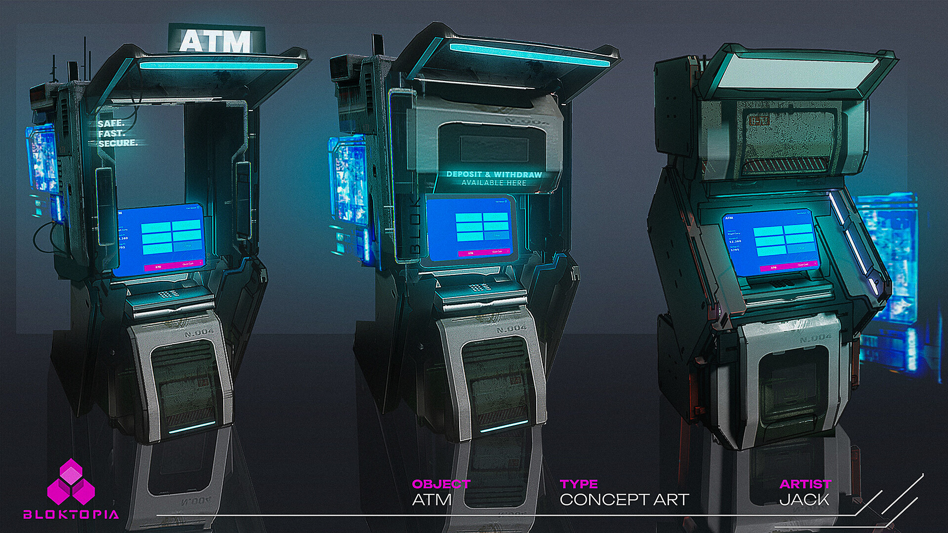 ArtStation - Cyberpunk Asset Redesign