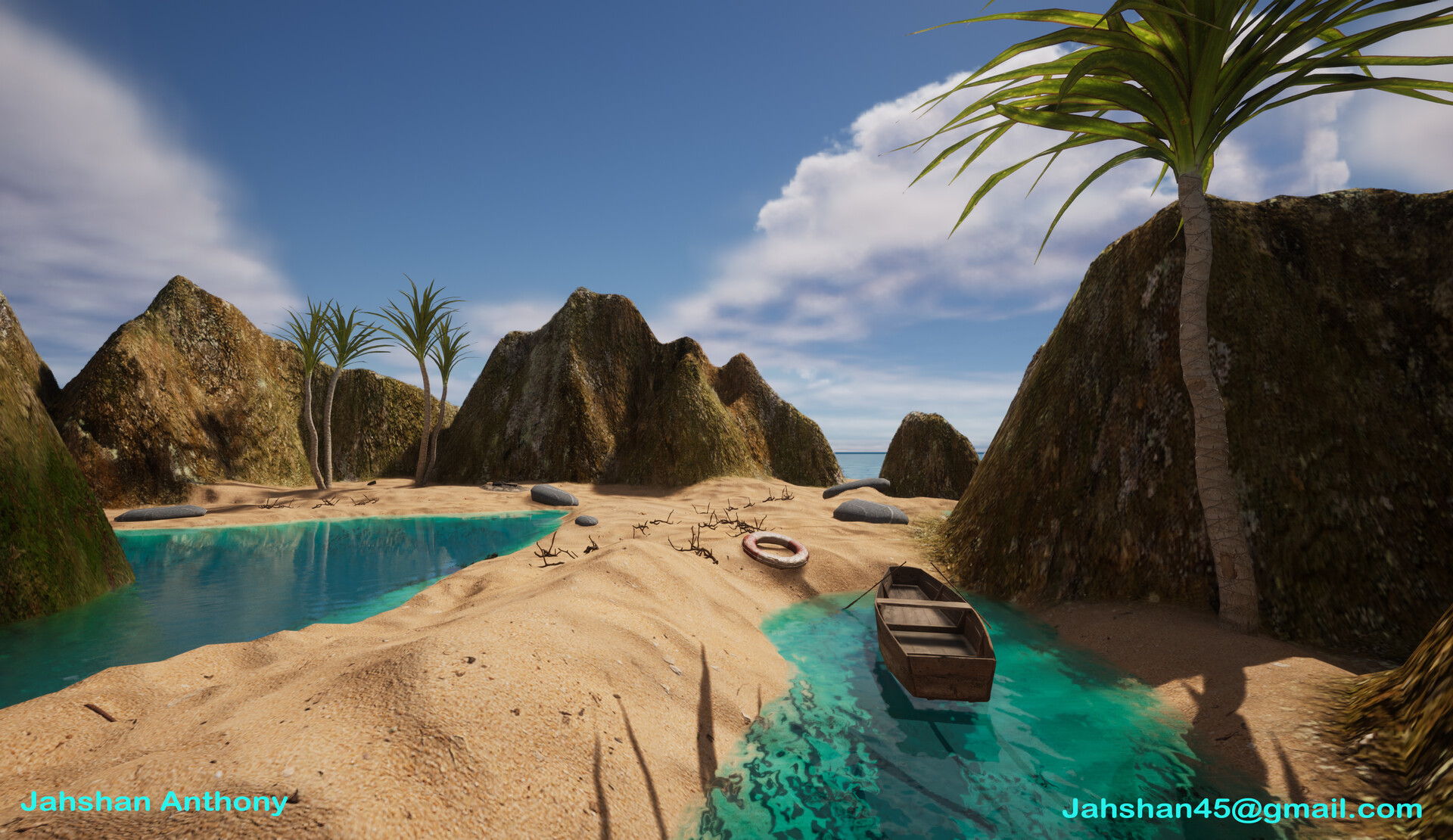 ArtStation - Week 3 Procedural Landscape Project