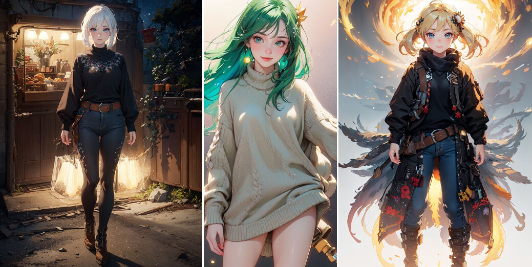 4K Anime Reference Art for Artists and Enthusiasts - 295 Elegance ...