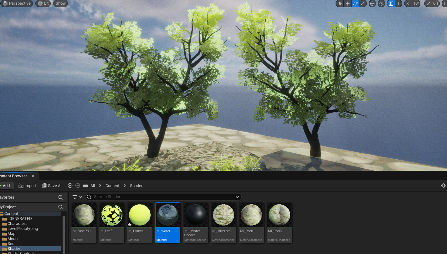 Gift Kerdlapee - Stylized Studio Ghibli River