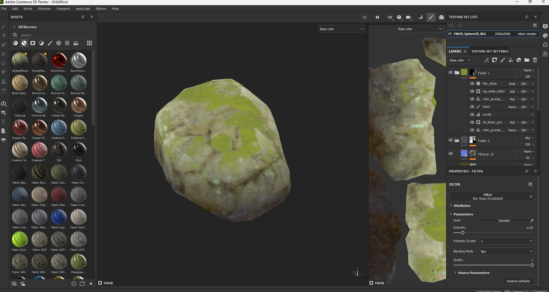 Gift Kerdlapee - Stylized Studio Ghibli River