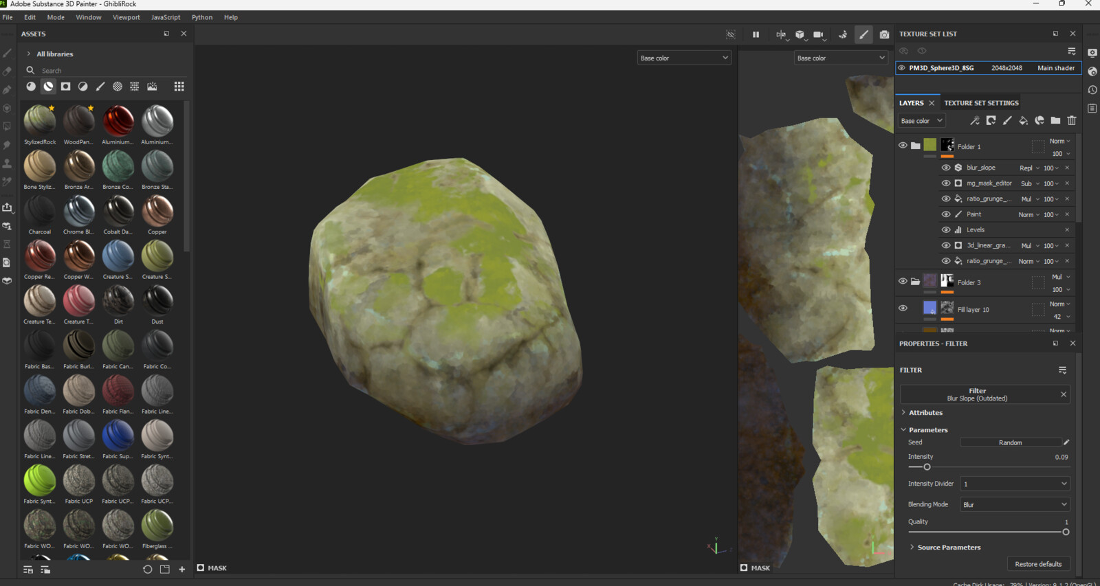 Gift Kerdlapee - Stylized Studio Ghibli River