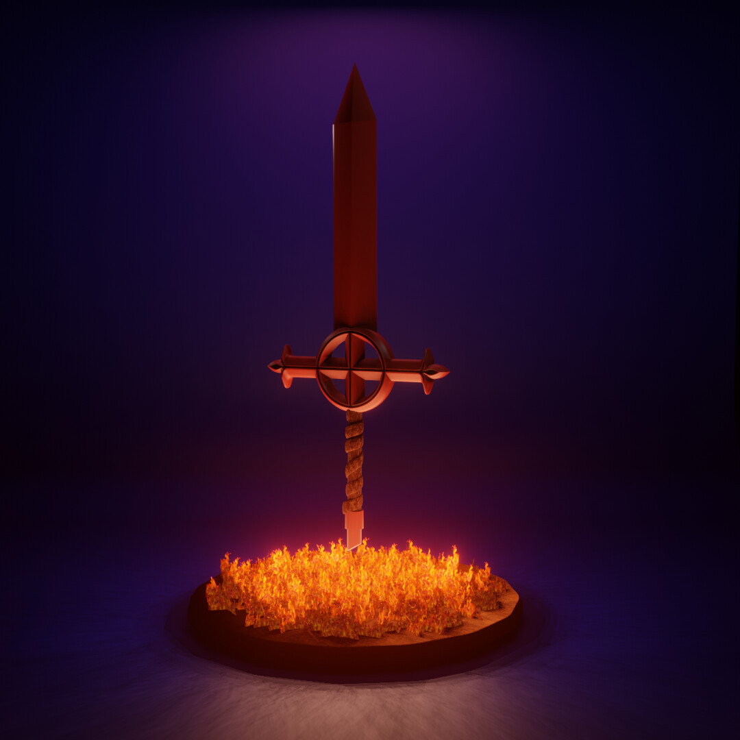 ArtStation - THE DEMON BLOOD SWORD