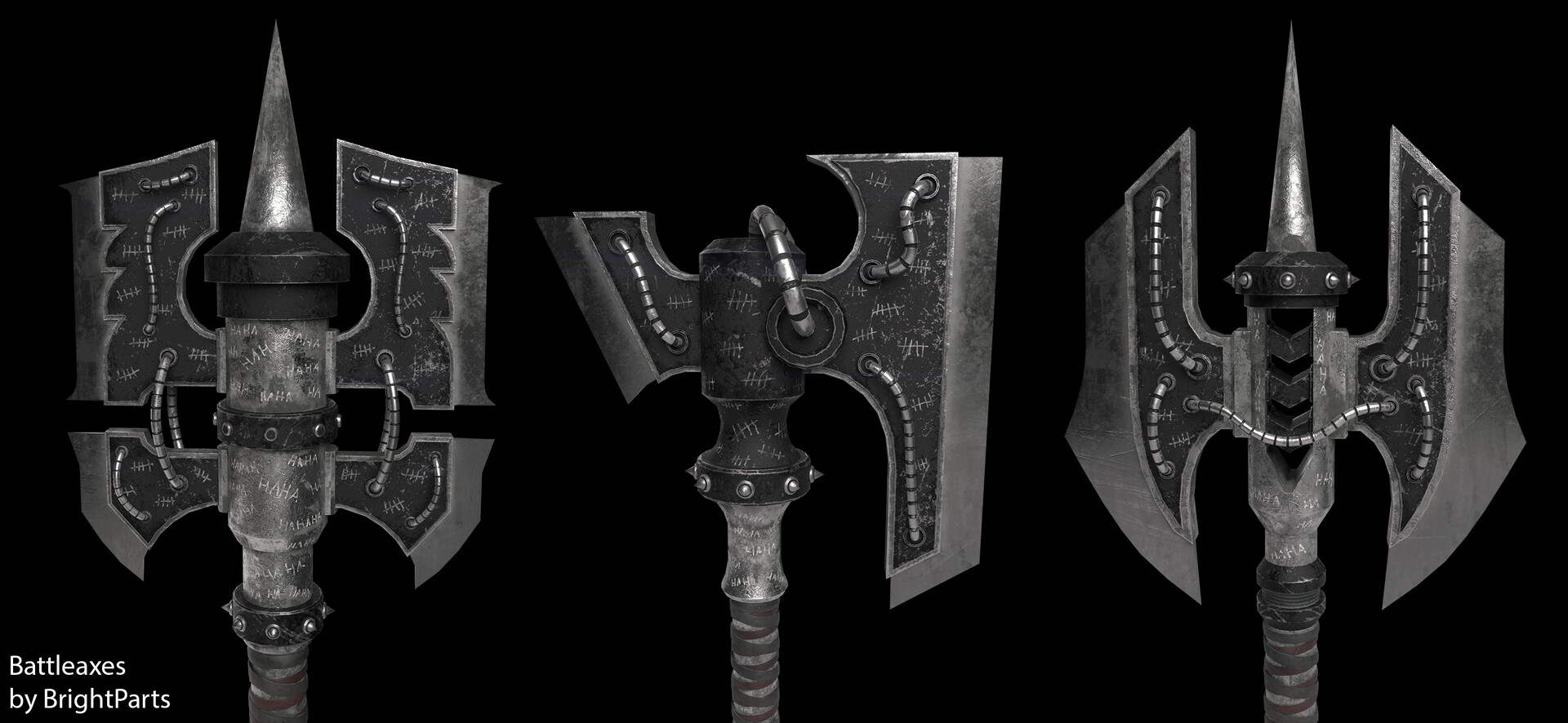 ArtStation - Battle axes