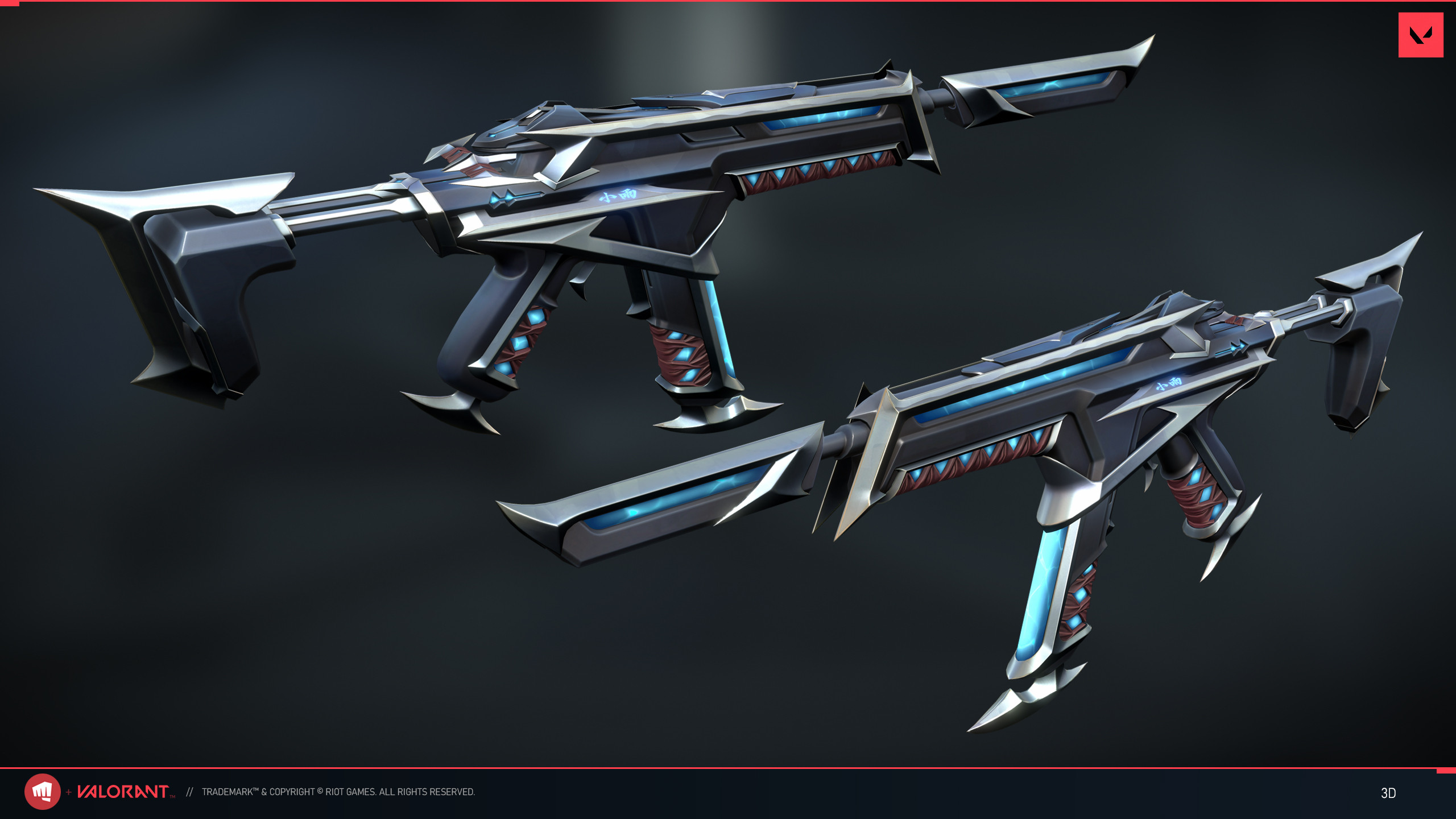 Kudos Productions - Valorant Kuronami Skin