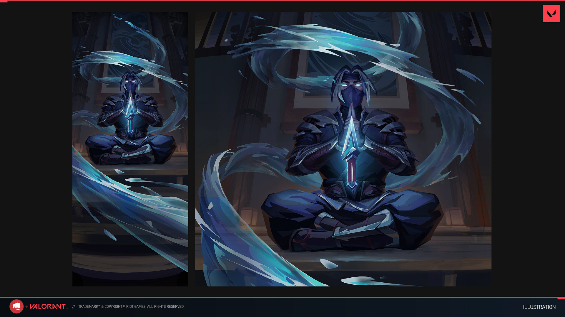 Kudos Productions - Valorant Kuronami Skin