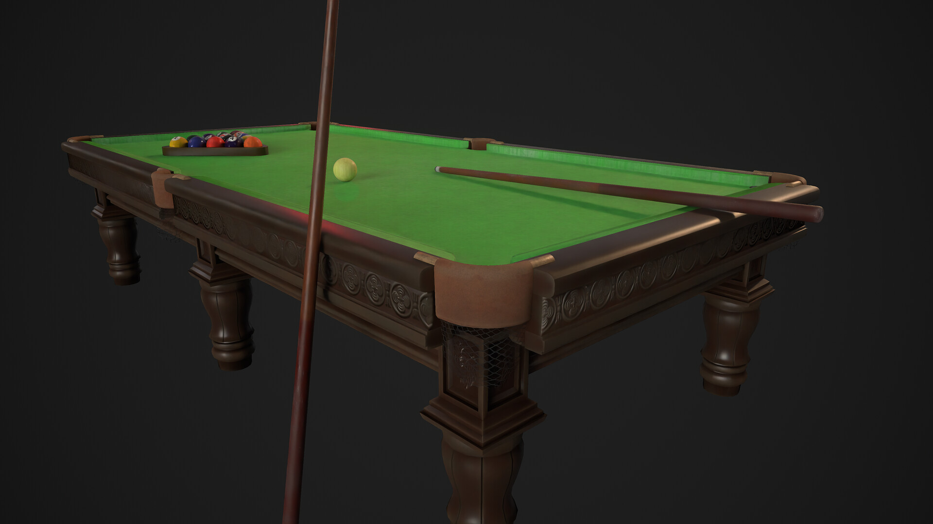 ArtStation - billiard table