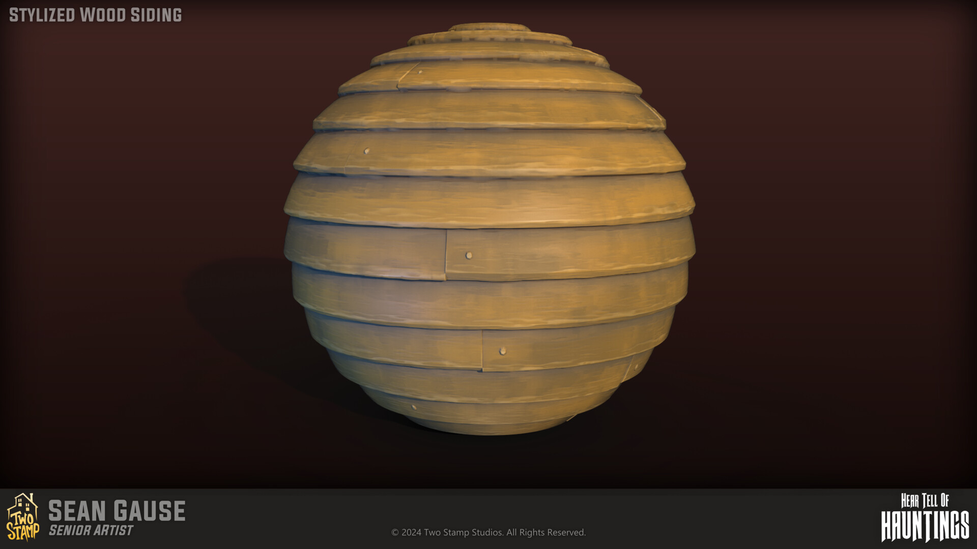 Sean Gause - Stylized Wood Siding Material