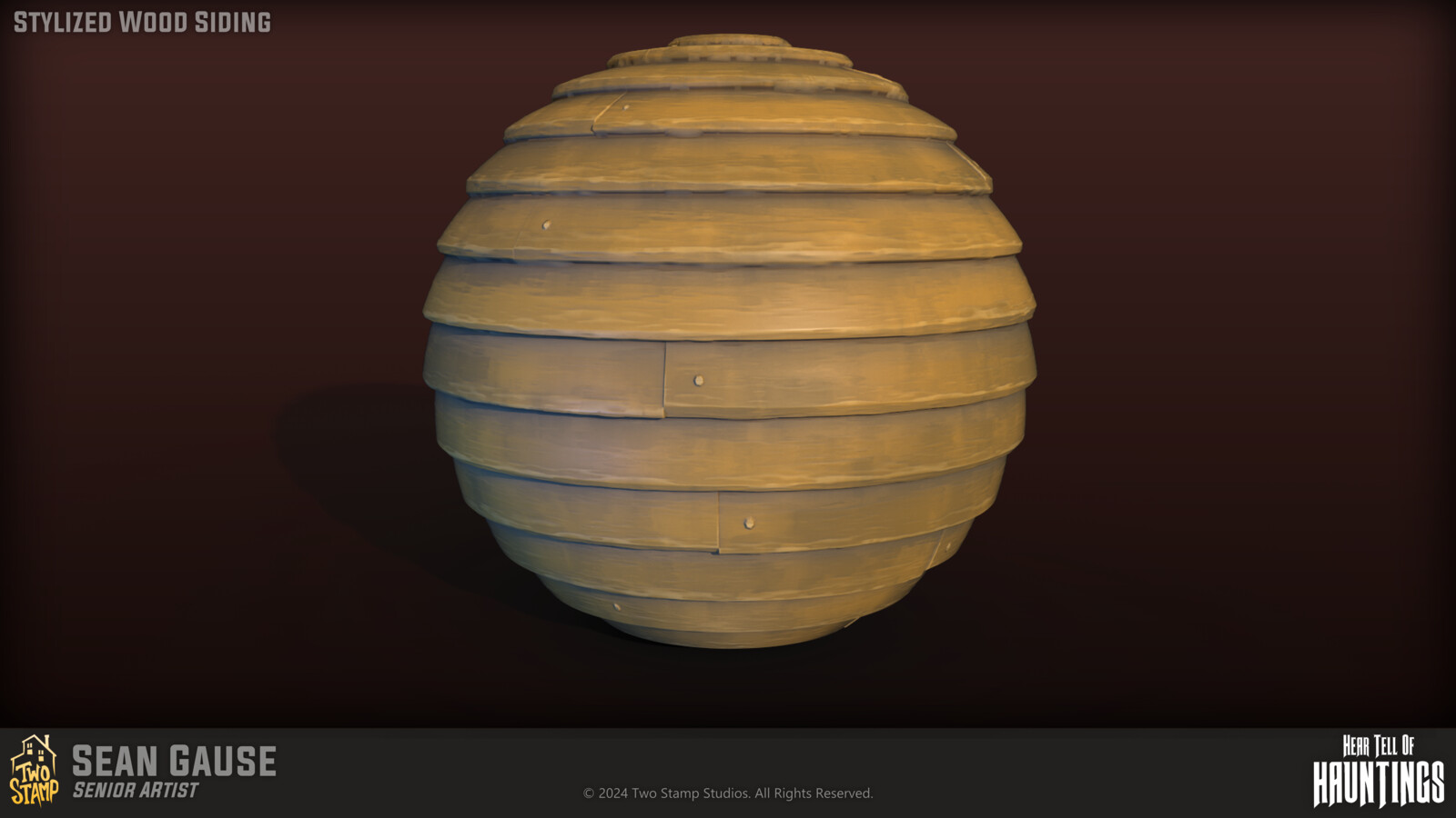 Sean Gause - Stylized Wood Siding Material