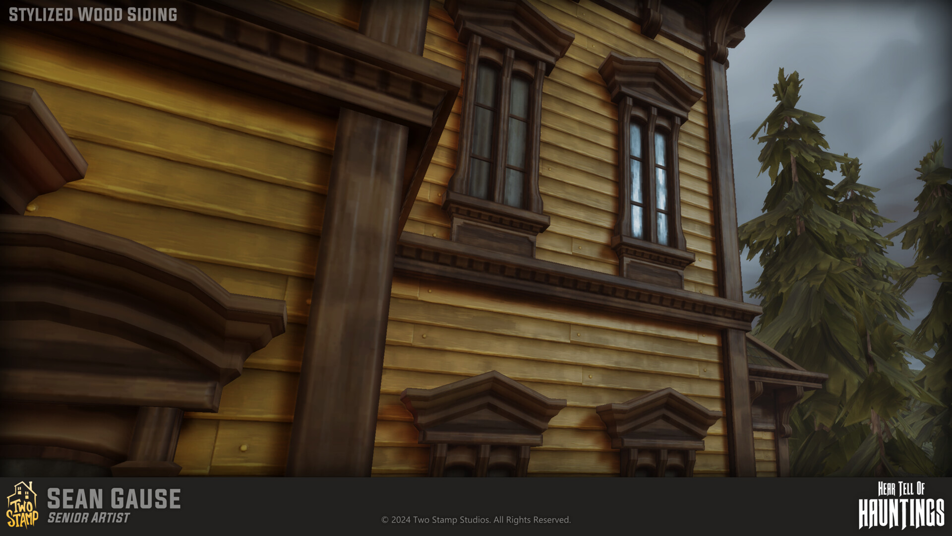 Sean Gause - Stylized Wood Siding Material