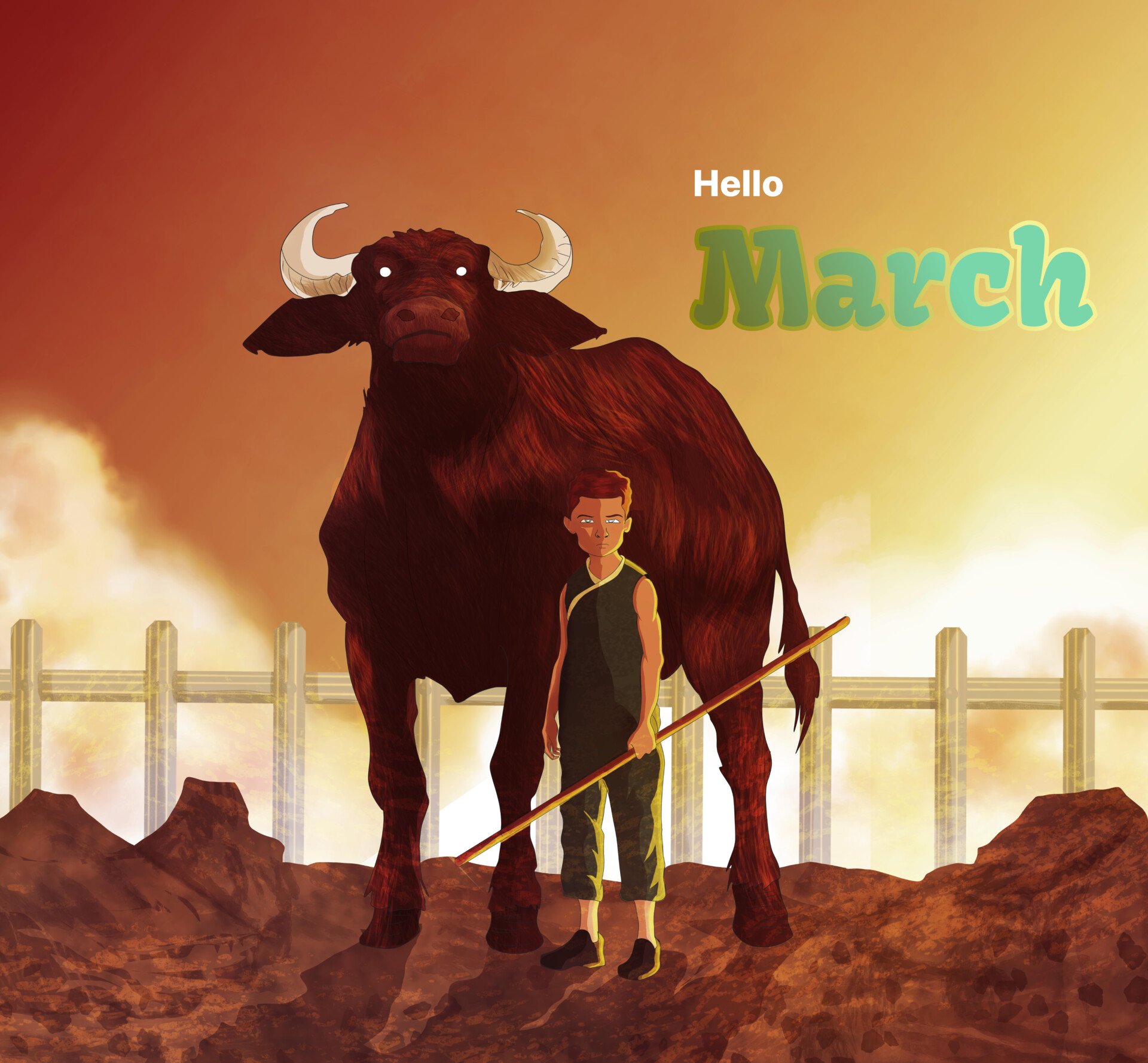 ArtStation - Hello March