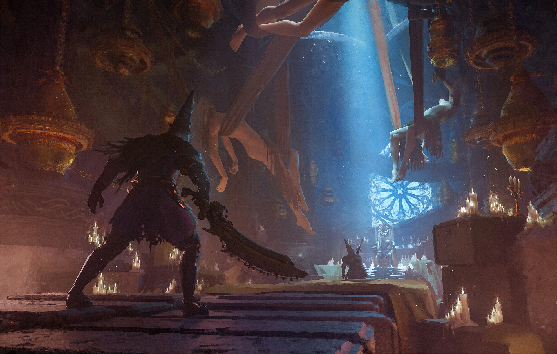 ArtStation - Blasphemous 2 Eviterno - Environment Fan Art