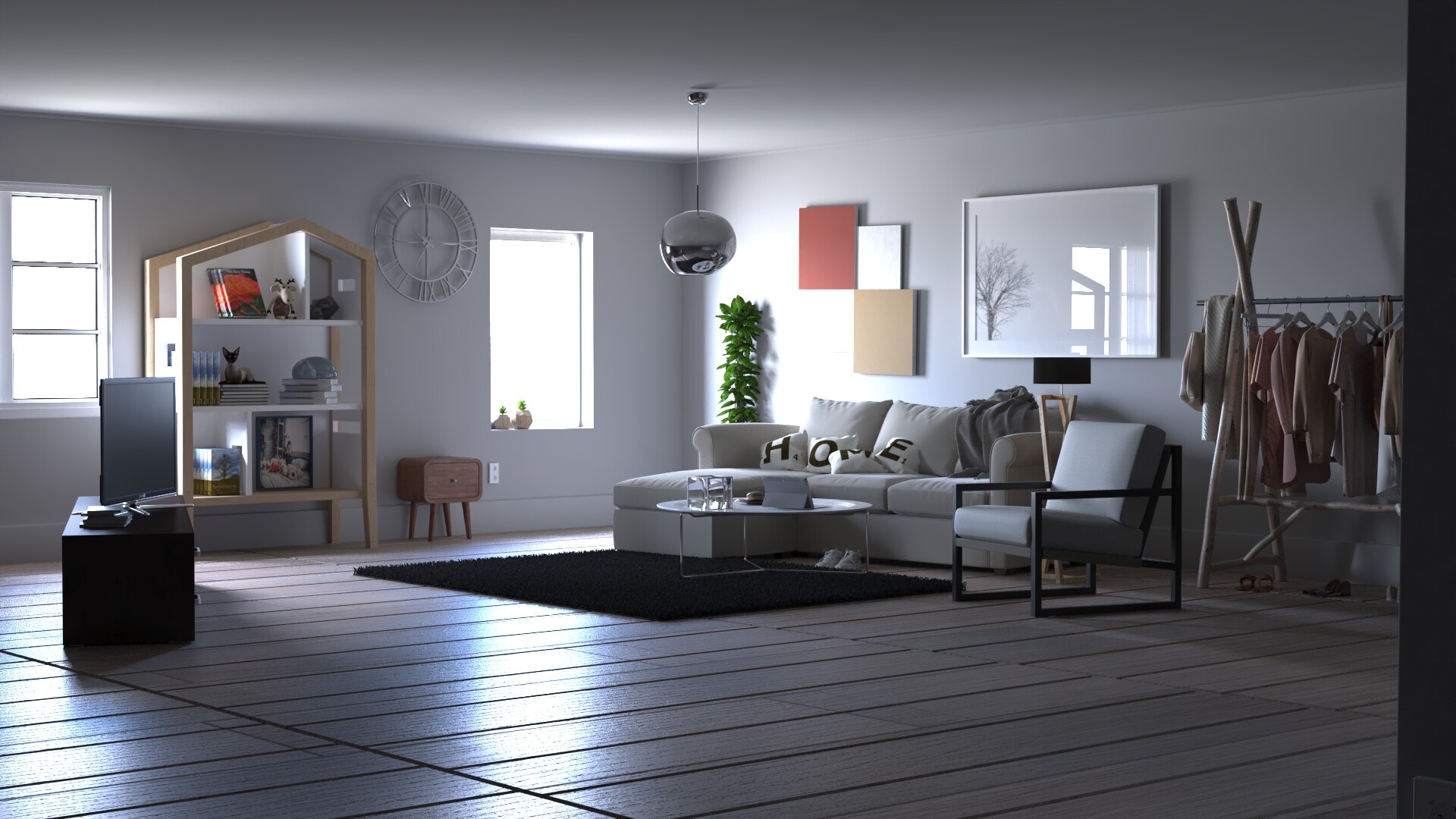 ArtStation - Apartment - School project