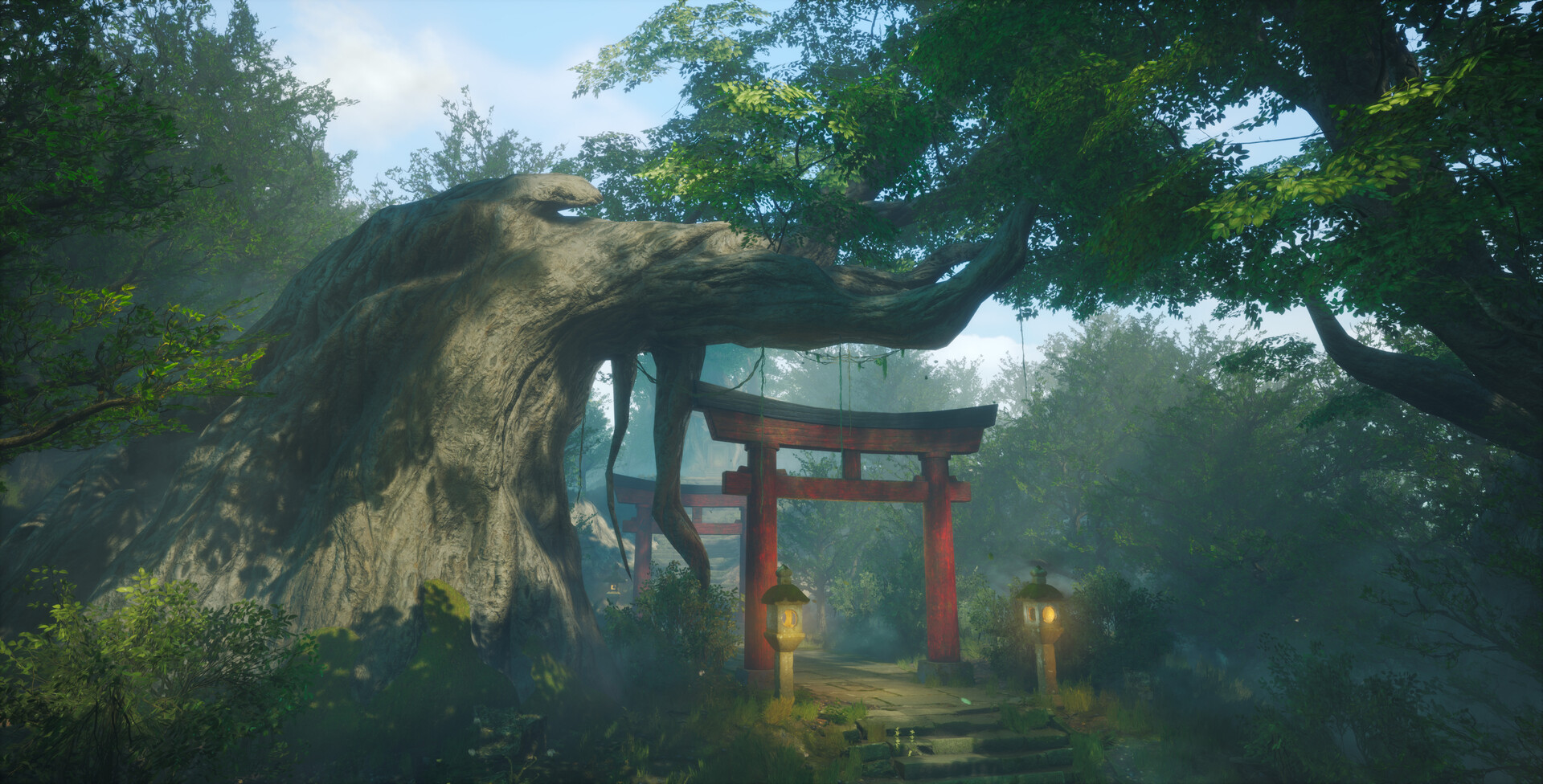 ArtStation - Deep in the forest