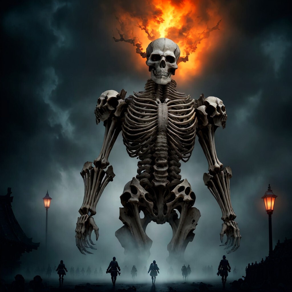 devil skeleton wallpaper