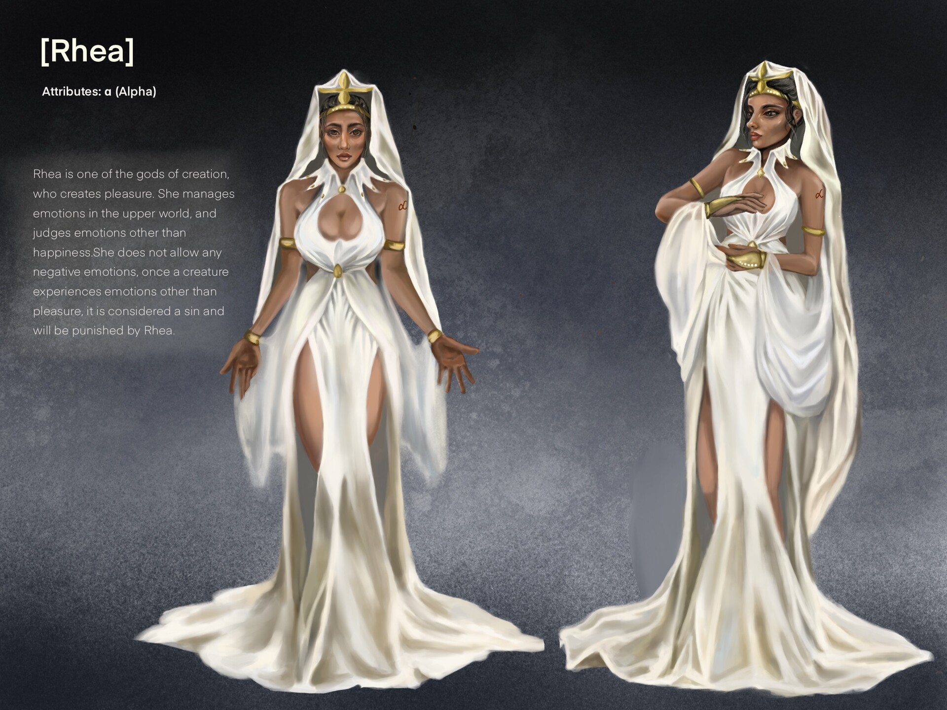 ArtStation - Character Design - Rhea