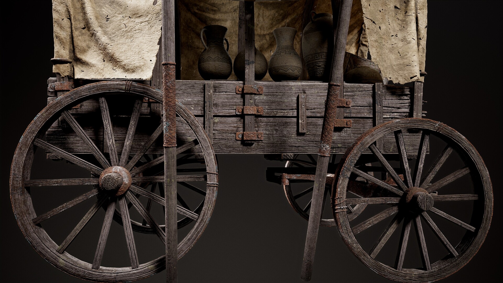 GH Jang - Wagon, Props