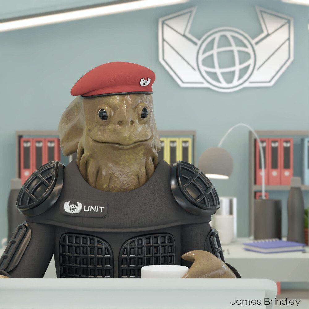 ArtStation - Doctor Who UNIT sea devil