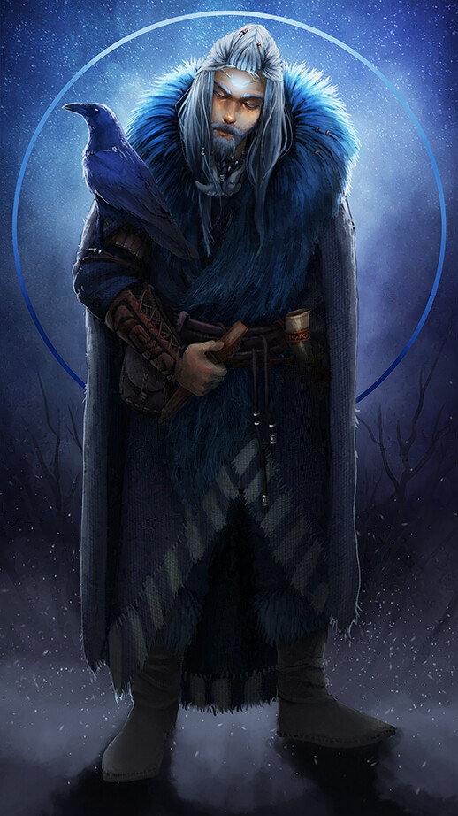 ArtStation - Manir, god of moon