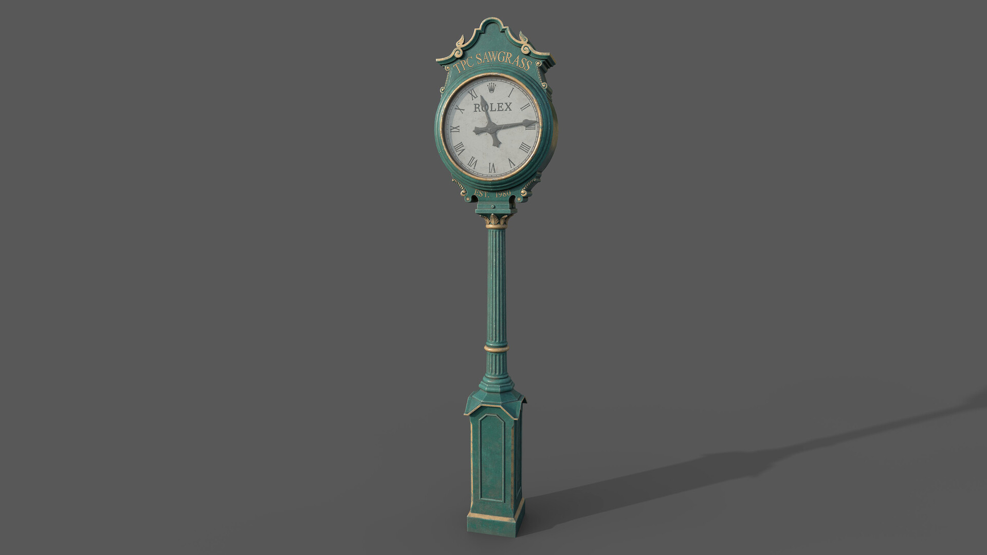 Marco Manola - Rolex Golf Course Clock